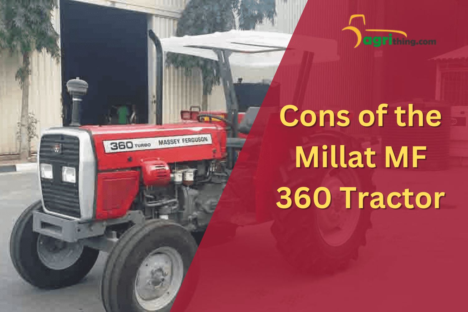 Millat Tractor MF 360 Price (4WD) In Pakistan - AgriThing.com