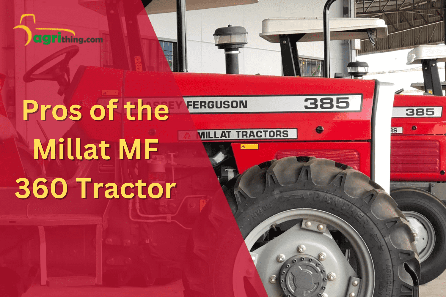 Millat Tractor MF 360 Price (4WD) In Pakistan - AgriThing.com