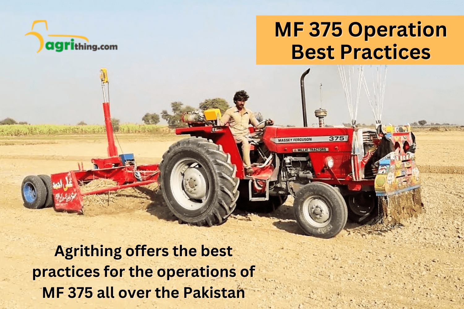 MF 375 Price In Pakistan: An In-Depth Guide - AgriThing.com
